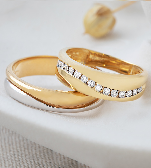 Arch trilogy earrings - 6 diamonds : Edenly jewelery